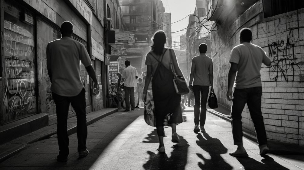 : 📸 Explore the Raw Beauty of Street Photography Images 🌆