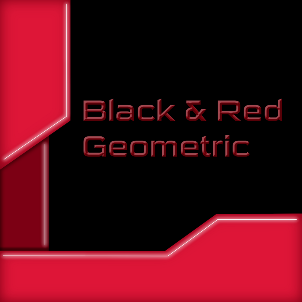 Twitch Overlay Bundle ~ Red and Black