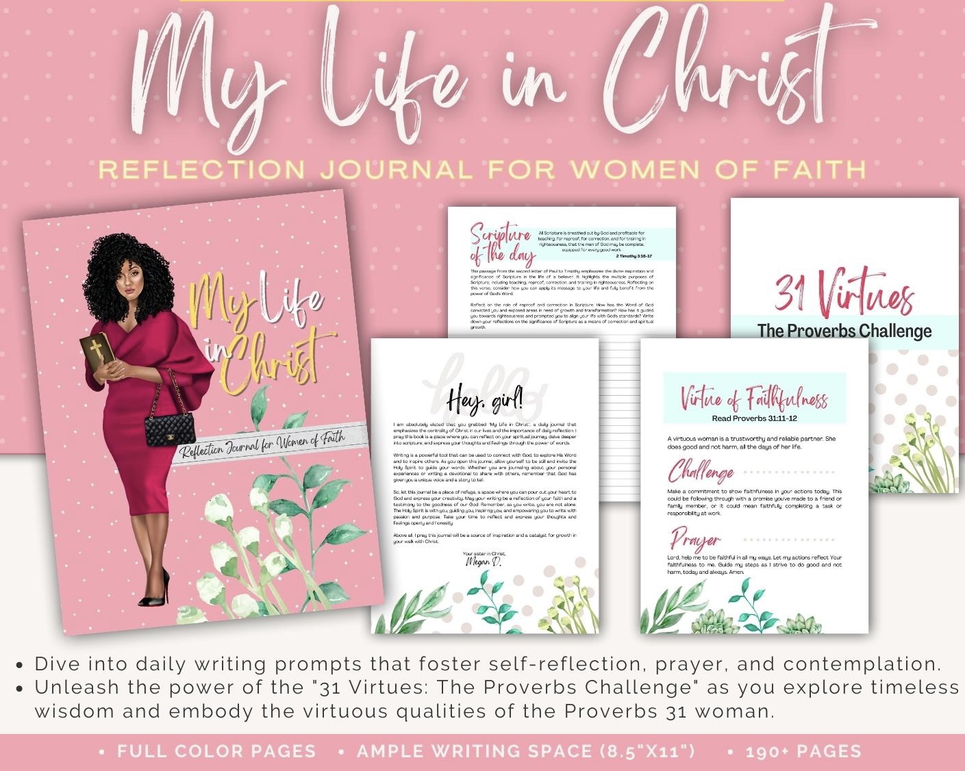 My Life in Christ: Reflection Journal for Women of Faith