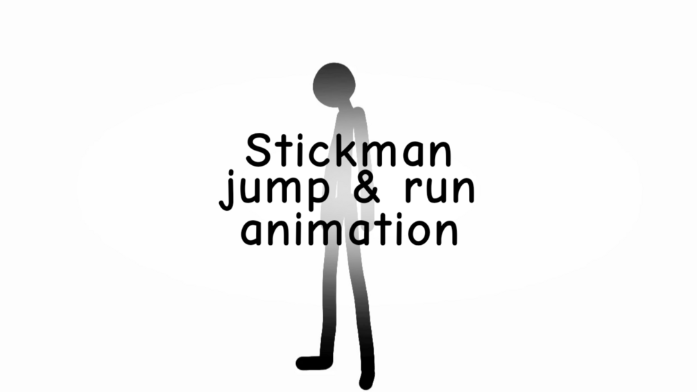 Stickman jump & run animation