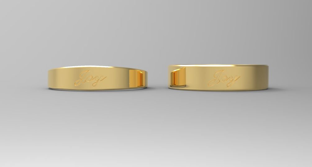 Joy Ring Couple Gold