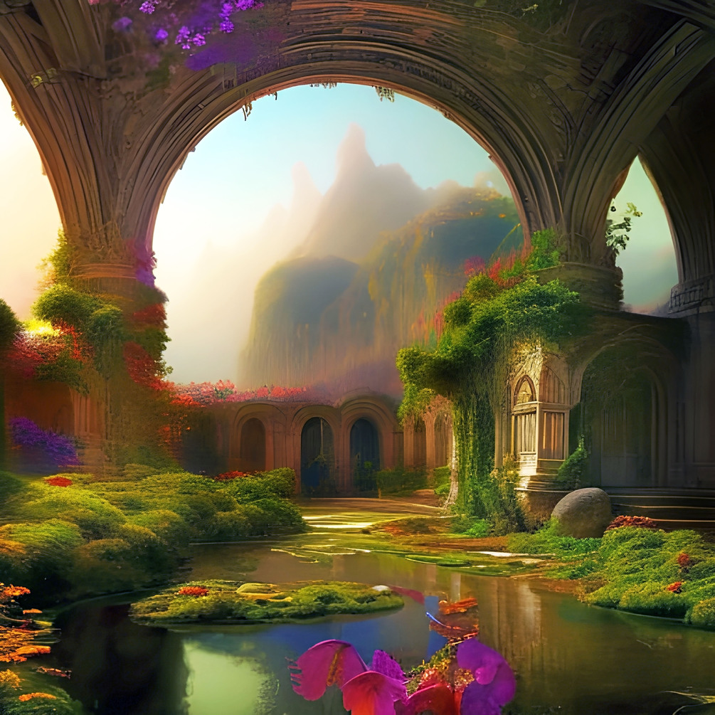 Magic Journeys: Magic palaces and interiors - 202302091.