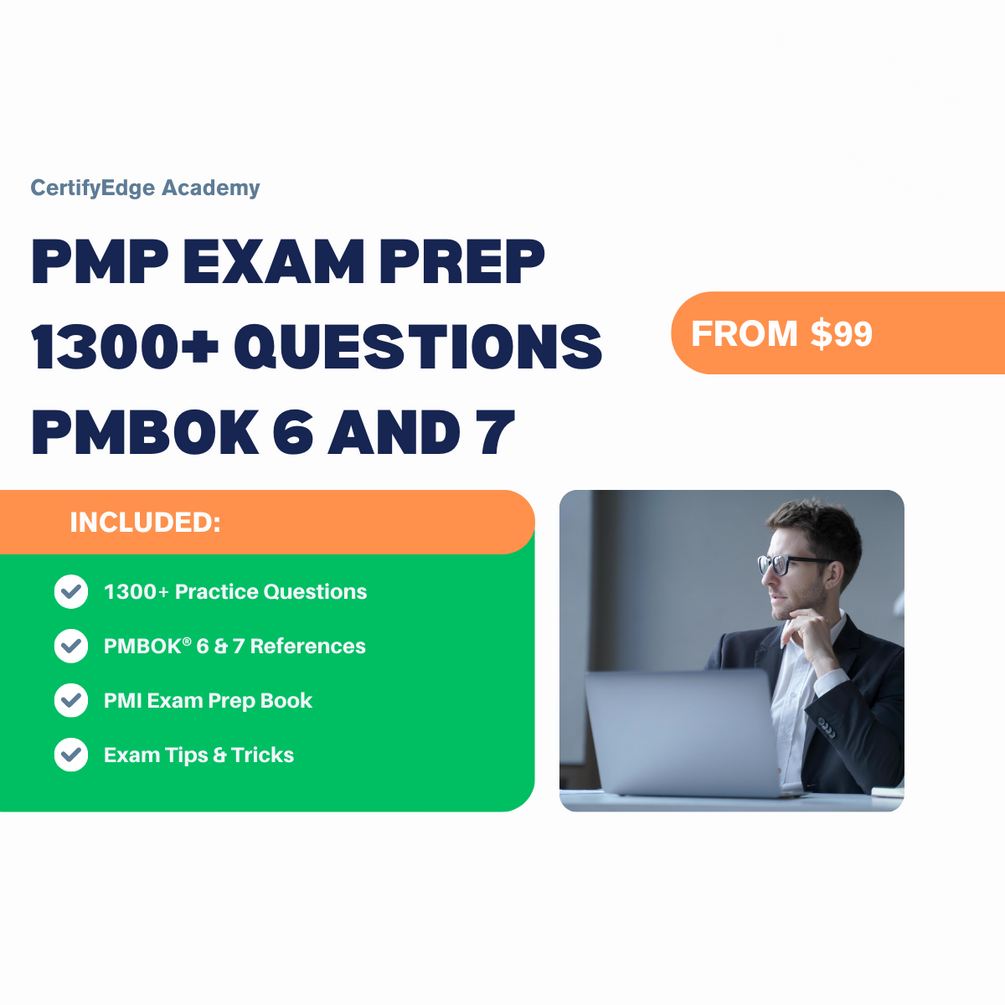 PMP 1300+ Exam Questions + PMBOK 6 & 7 + PMP Exam Prep Book