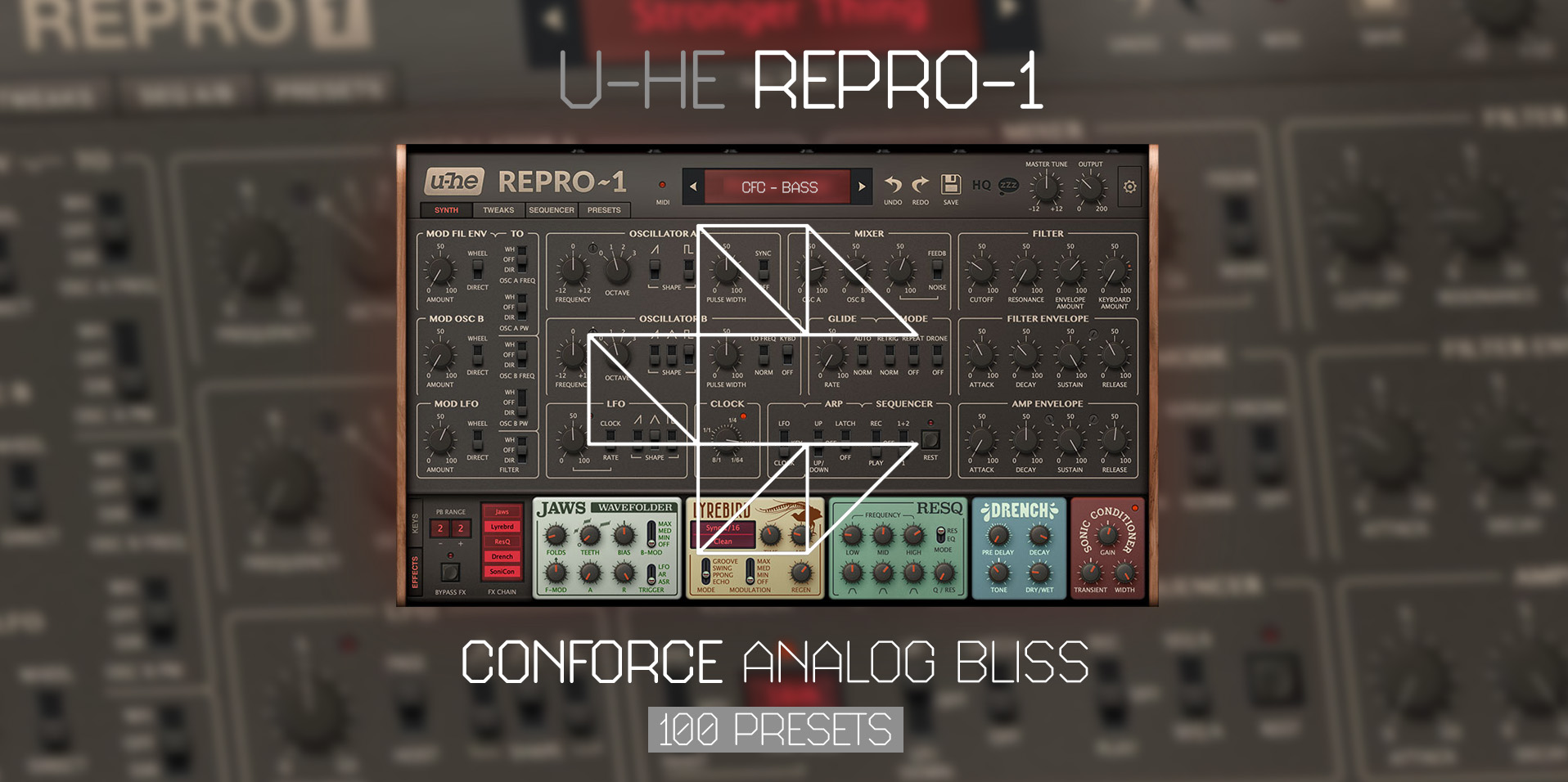 NEW: U-He Repro 1 Soundset (100 presets) - CONFORCE | Sound Design - Preset & Sample store