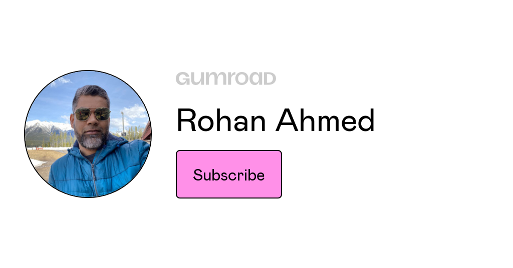 Rohan Ahmed