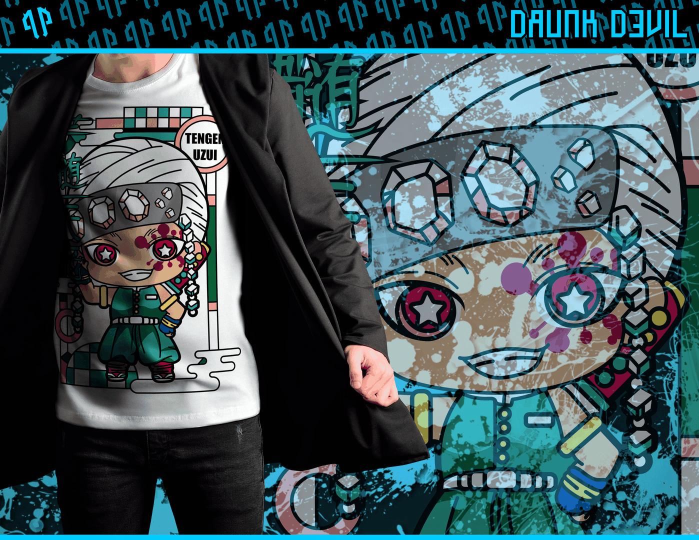 PACK VECTOR ANIME KIMETSU NO YAIBA CHIBIS