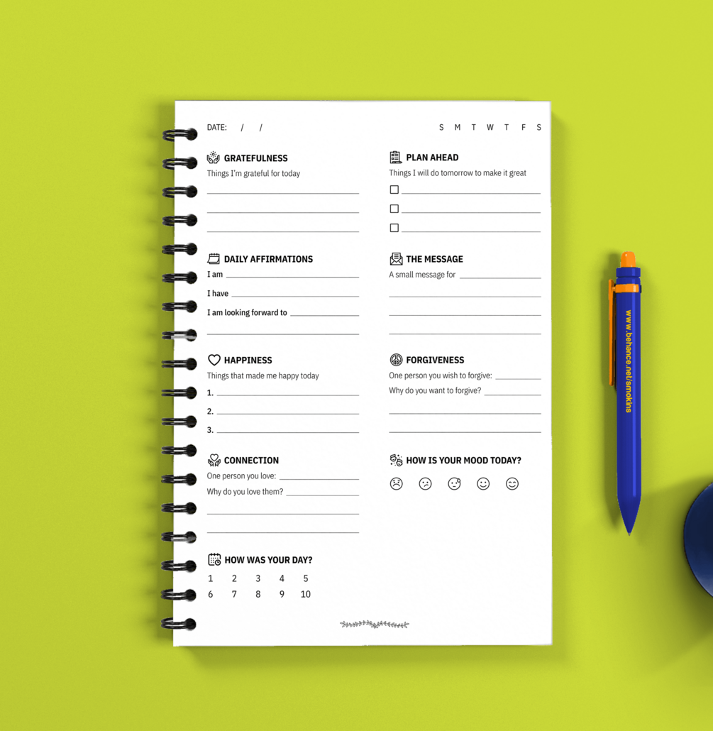 Diario: Daily Journal A5 Size