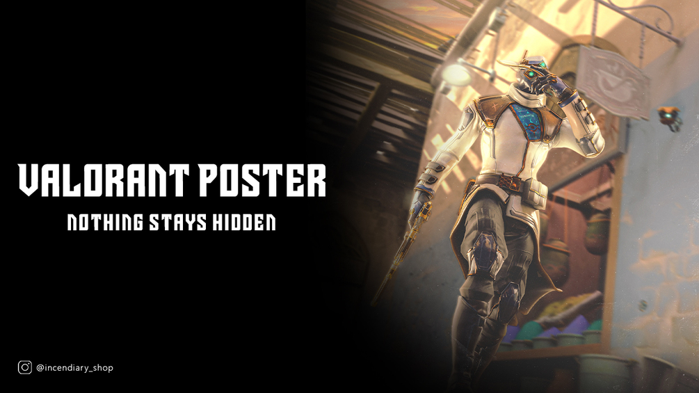 NOTHING STAYS HIDDEN POSTER