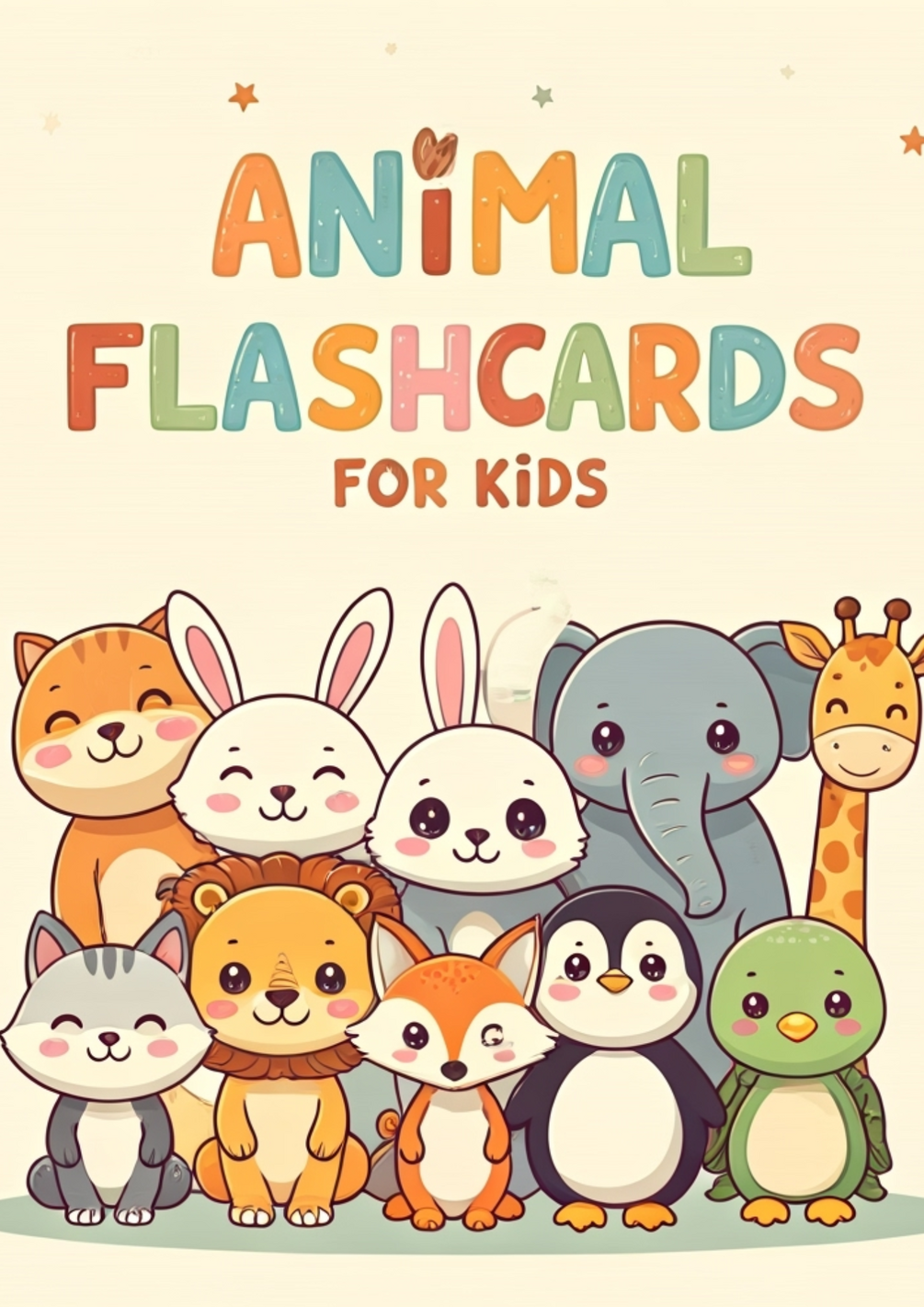 Kawaii Animal Flashcards for Kids – Cute & Fun Learning Cards