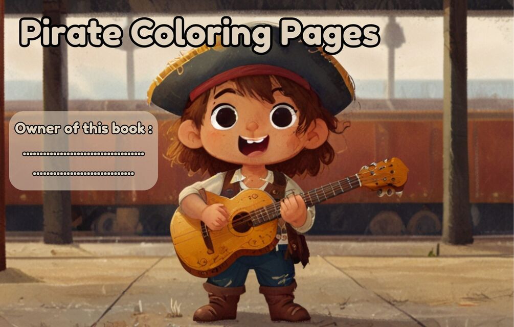 Pirate Coloring Pages