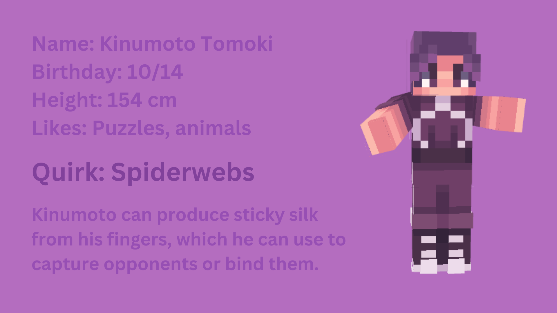 Minecraft Skin Reference Sheets