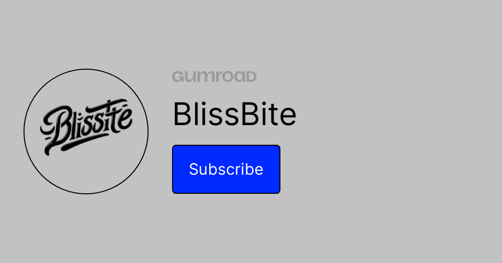 BlissBite