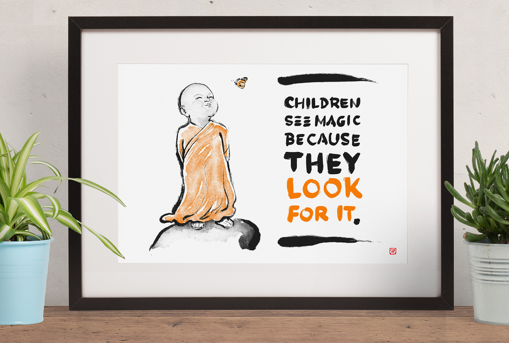 Children See Magic - 8x10"