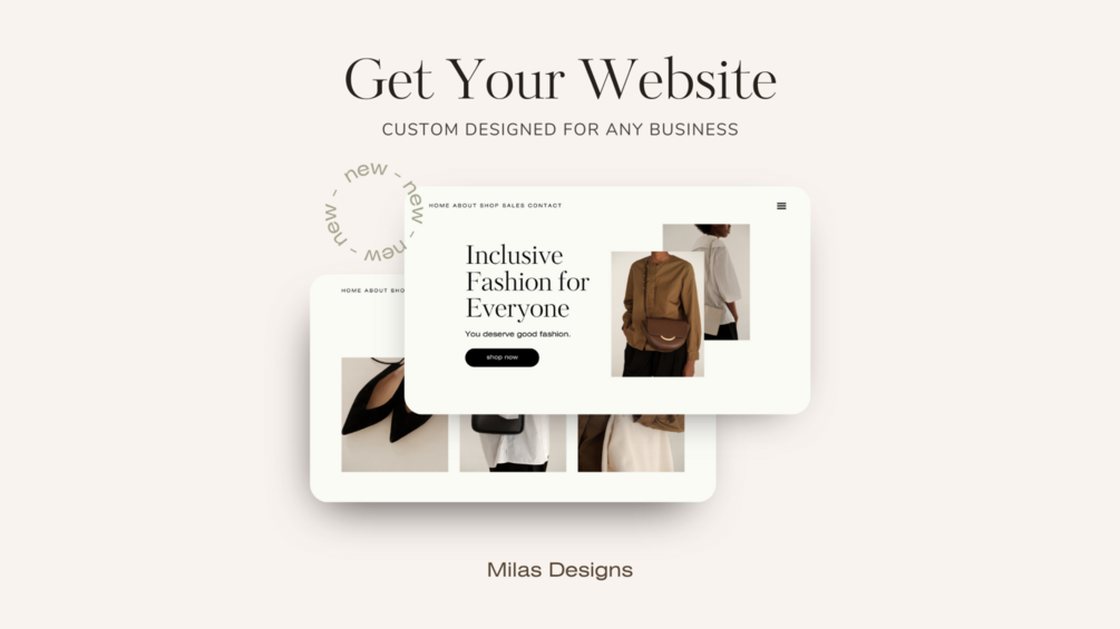 Custom Website Design | For Any Business
