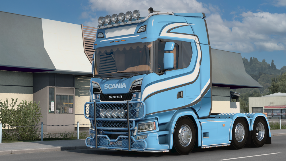 light blue ng with airbrush