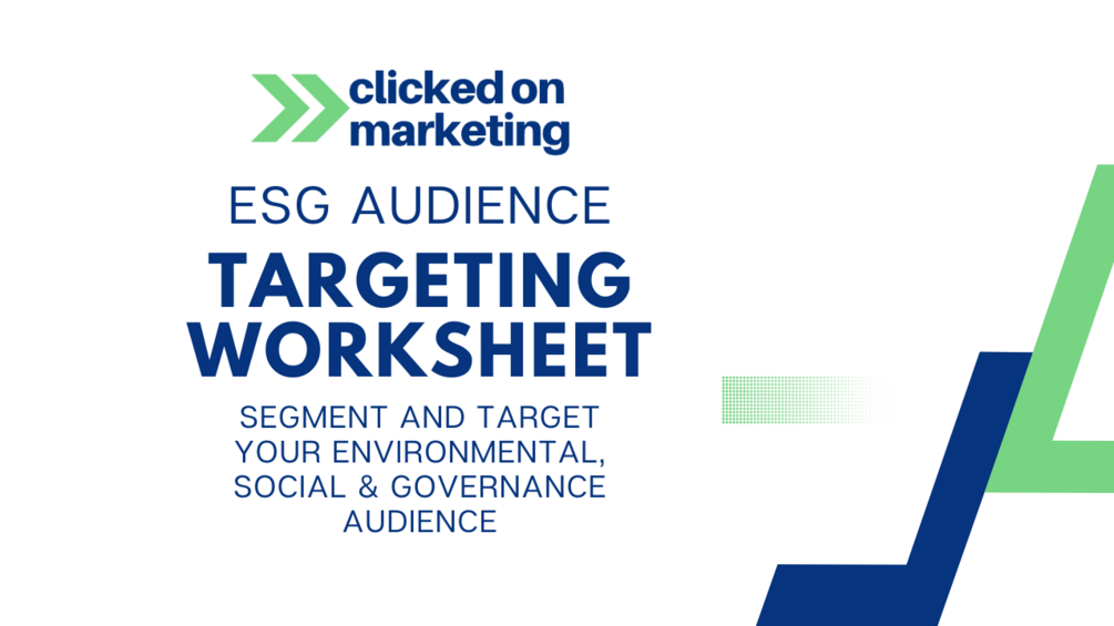 ESG Marketing Audience Targeting Worksheet