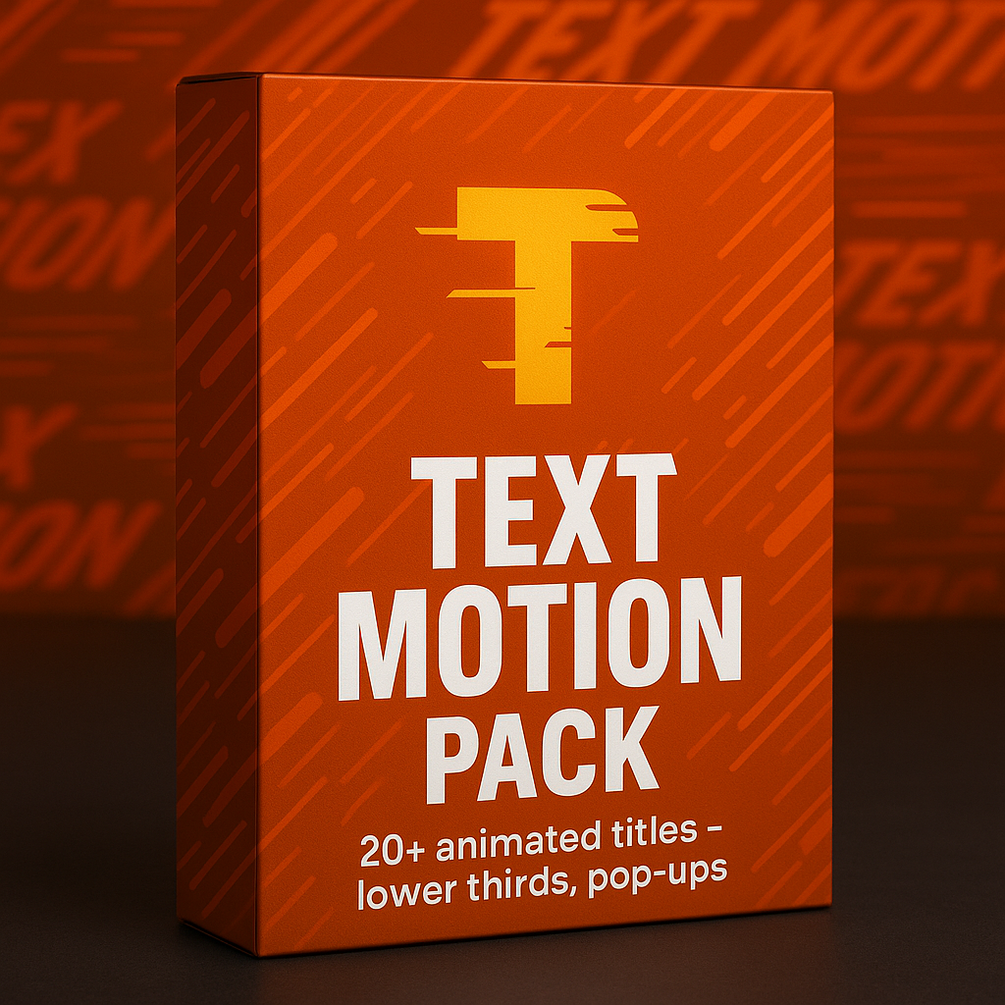 Text Motion Pack