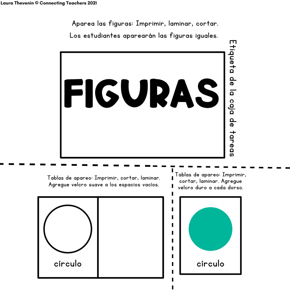Caja de tareas- Combinar Figuras
