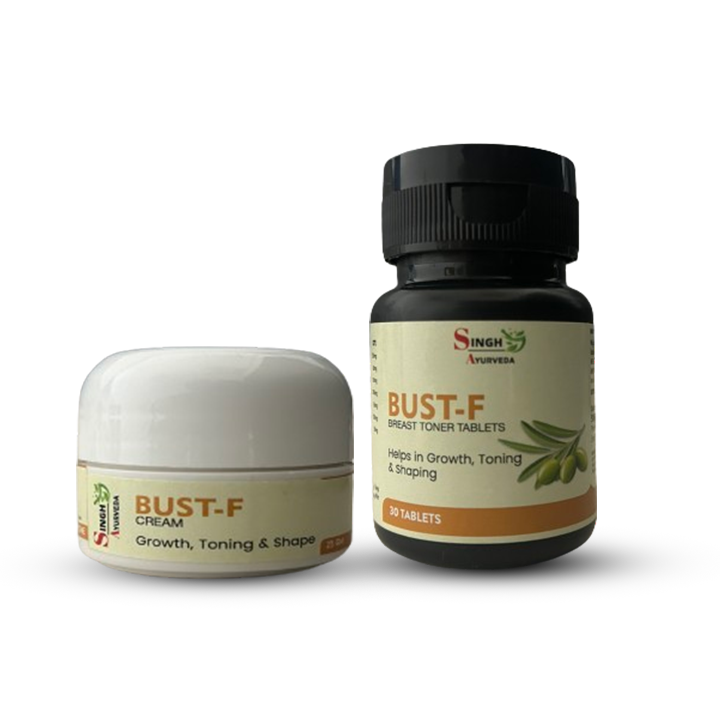 Singh Ayurveda Bust-F Kit: Enhance Your Natural Beauty (Cream 25 Gm ...
