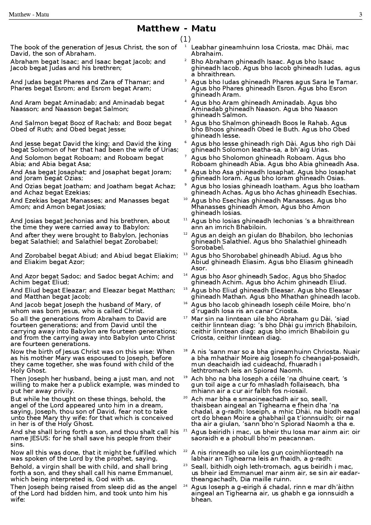 [PDF] New Testament: English - Scots Gaelic parallel text