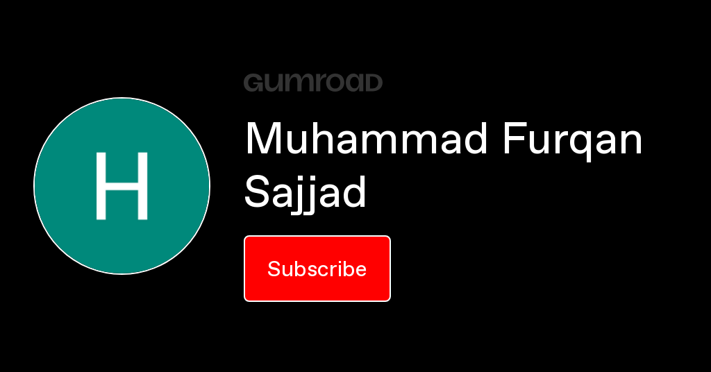Muhammad Furqan Sajjad