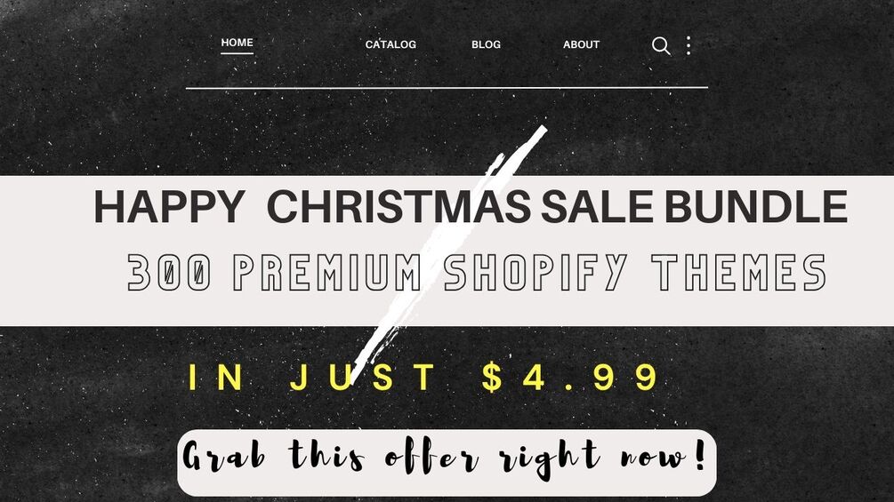 300 Premium Shopify Themes Bundle