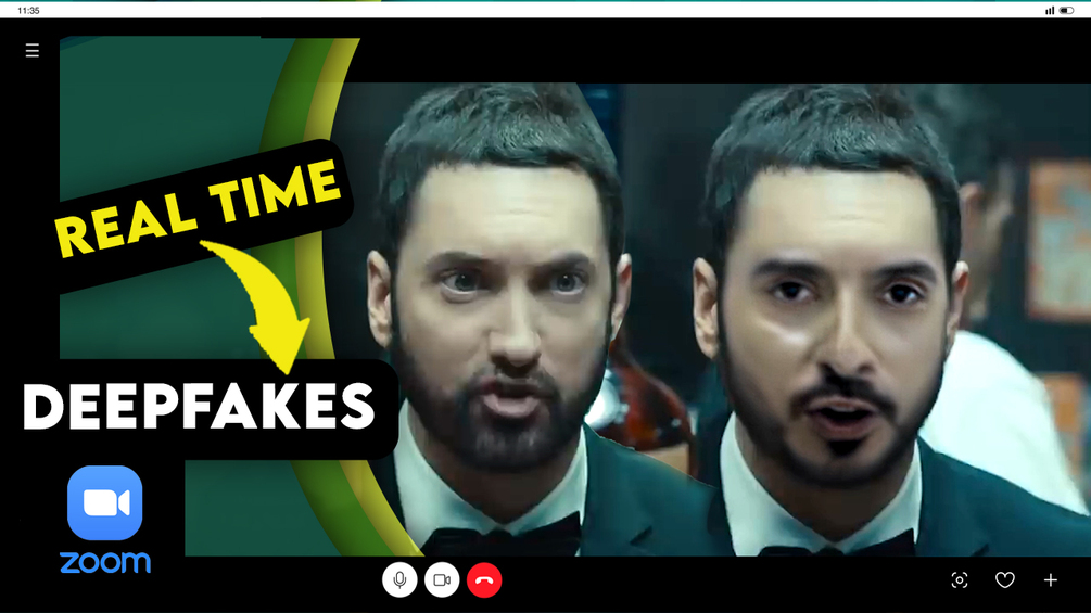 Real Time Deepfakes Streaming ( Zoom, whatsapp video calls)