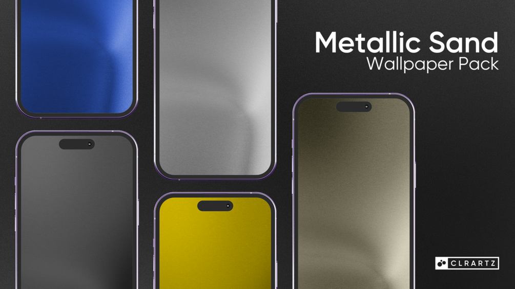 Metallic Sand Wallpaper Pack