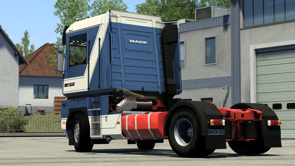 MACK multicolor metallic skin for Renault Magnum AE , E-tech & INTEGRAL by Krille Modding. ETS2