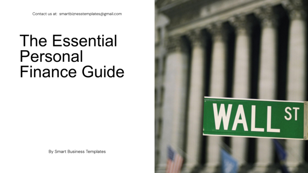 The Essential Personal Finance Guide