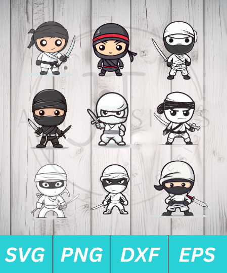 Ninja SVG Bundle