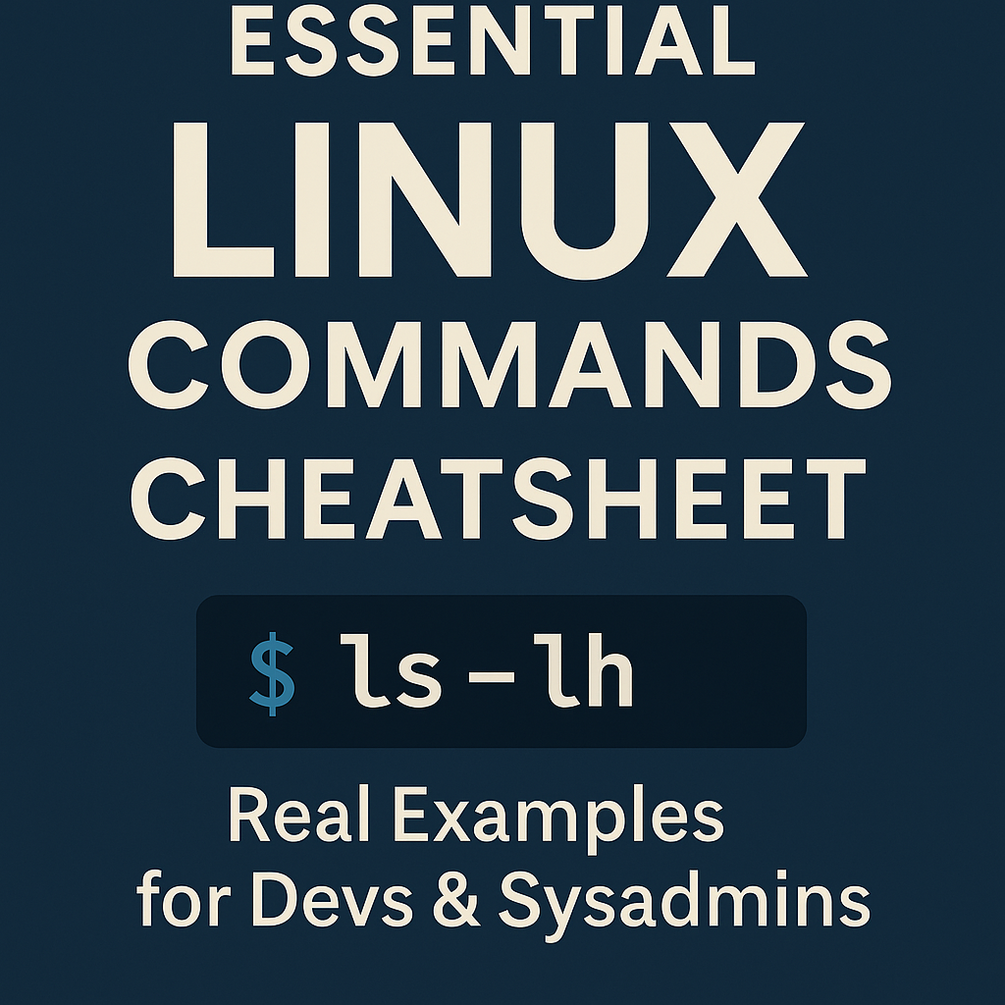 Essential Linux Commands Cheatsheet
