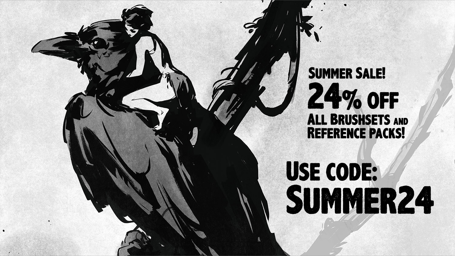 Summer Brush Sale, and NEW Primitive Forms reference pack! 🔥 🌟 - LaneDraws