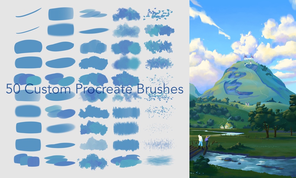 Full Procreate Brush Set