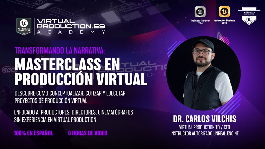 Transformando la Narrativa: Masterclass en Producción Virtual