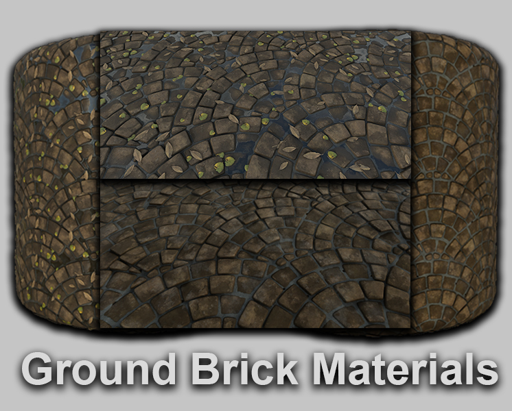 Ground Brick Material 9