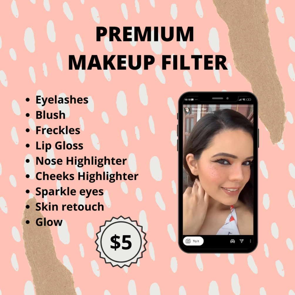 Spark AR - Premium Makeup Instagram filter