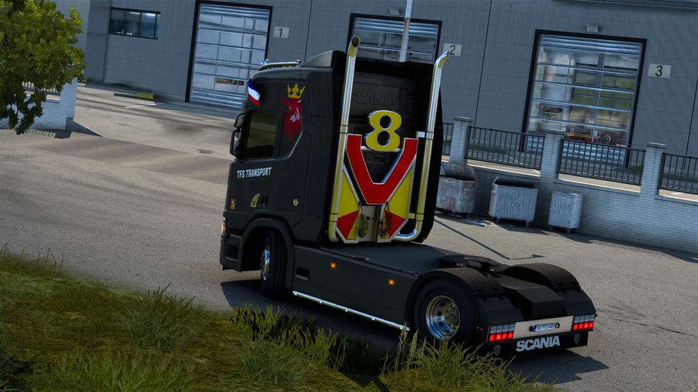 Skin tfs transport Scania R High