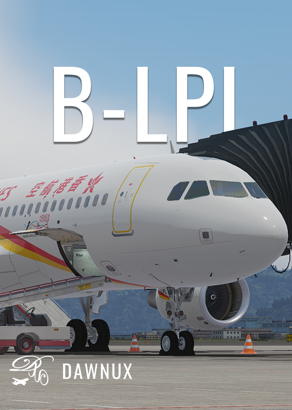 Flight Sim Labs Hong Kong Airlines A320-SL B-LPL for P3D