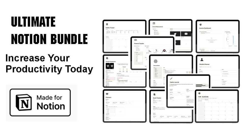 Ultimate Notion Bundle