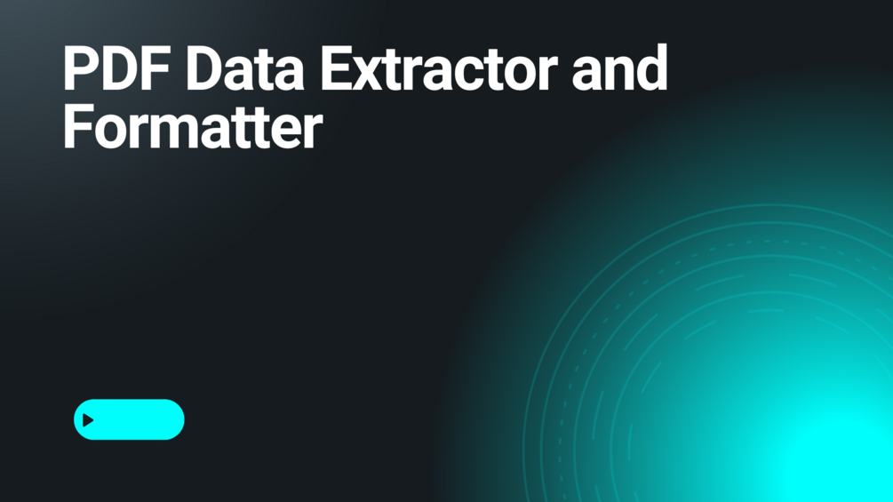 PDF Data Extractor and Formatter
