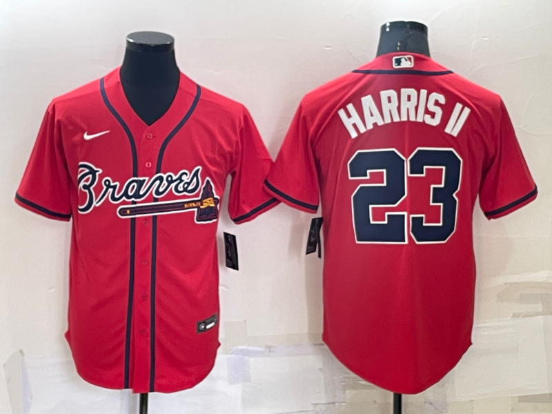 Michael Harris II Atlanta Braves Red Youth Jersey