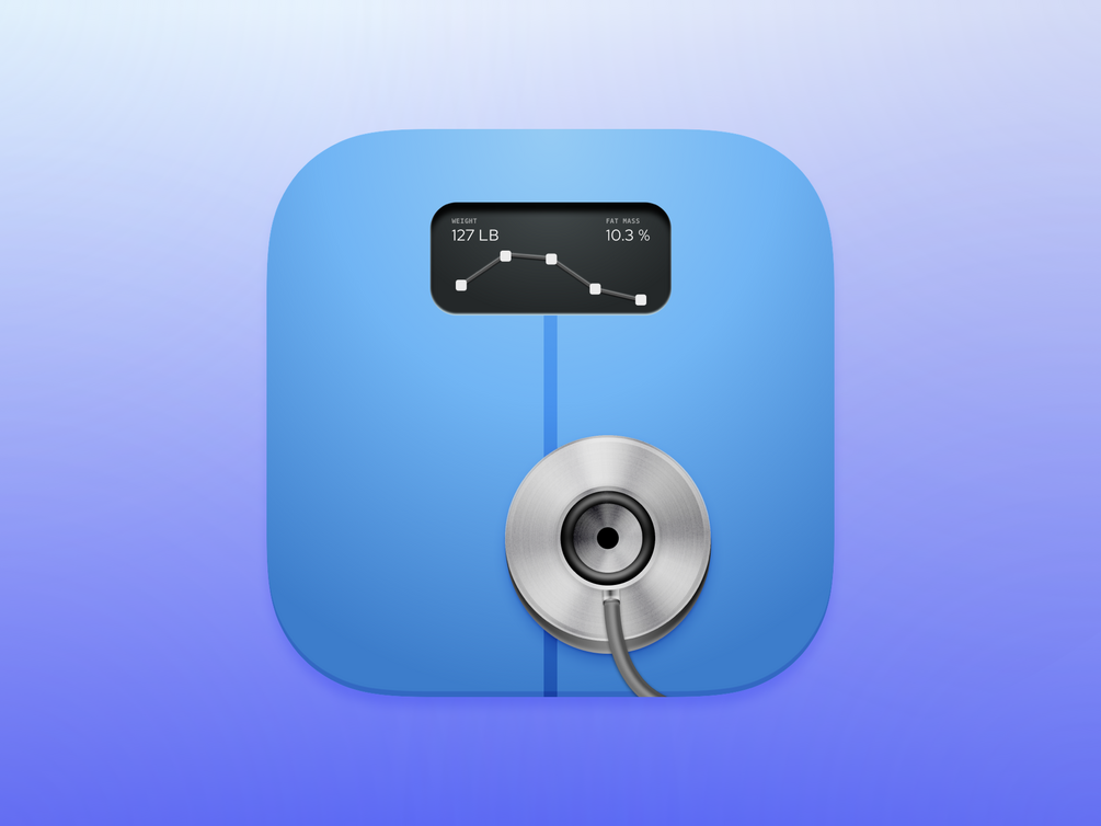 Health app icon for iOS and MacOS