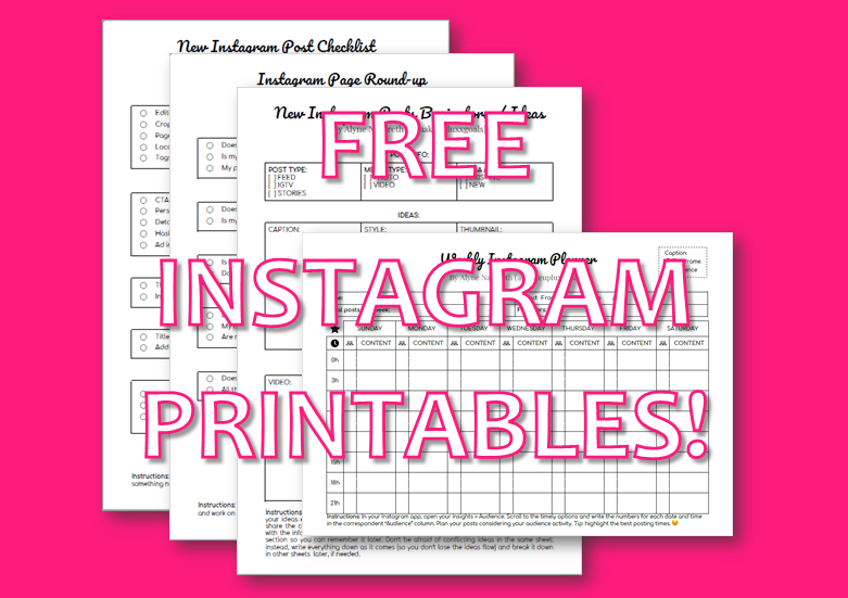 Printable Freebies