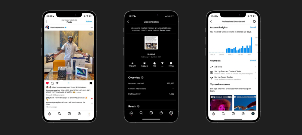 50000 Active IG Followers in 30 days. Over 60% USA Demographic