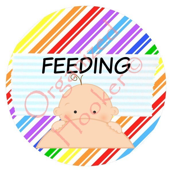 BREASTFEEDING Printable Planner Stickers — Digital Download