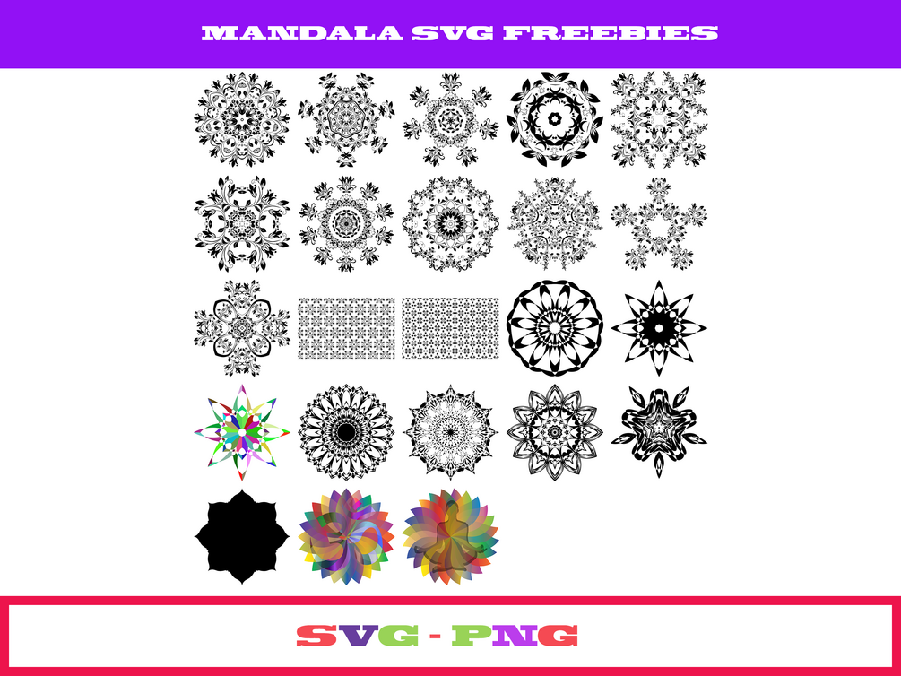 Mandala Freebie Svgs