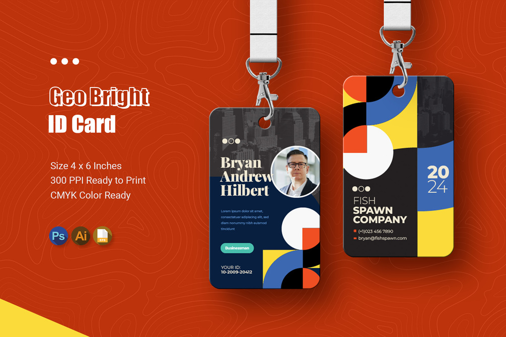 Geo Bright ID Card