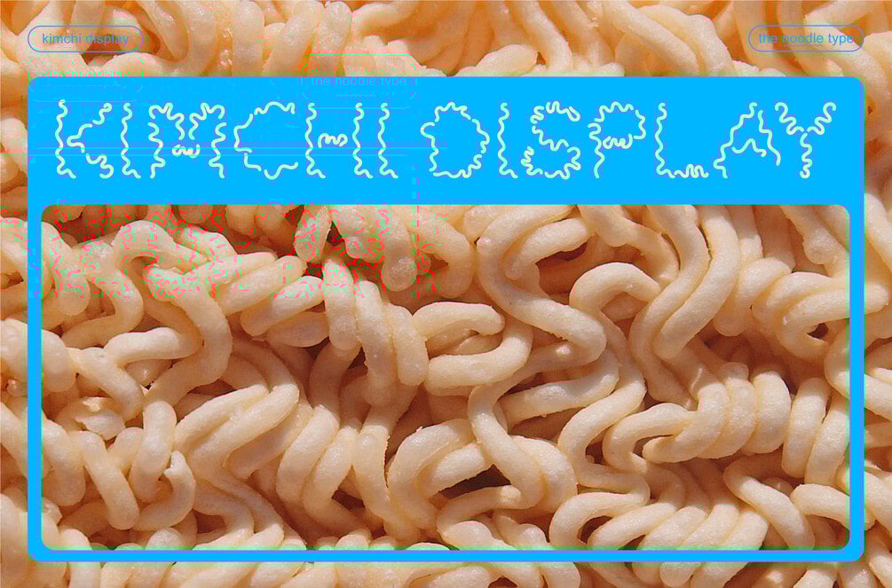 Kimchi Display Font