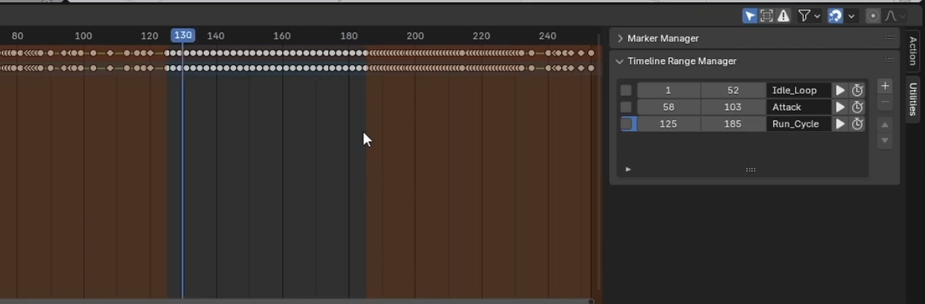 Timeline Range Manager - Blender Addon